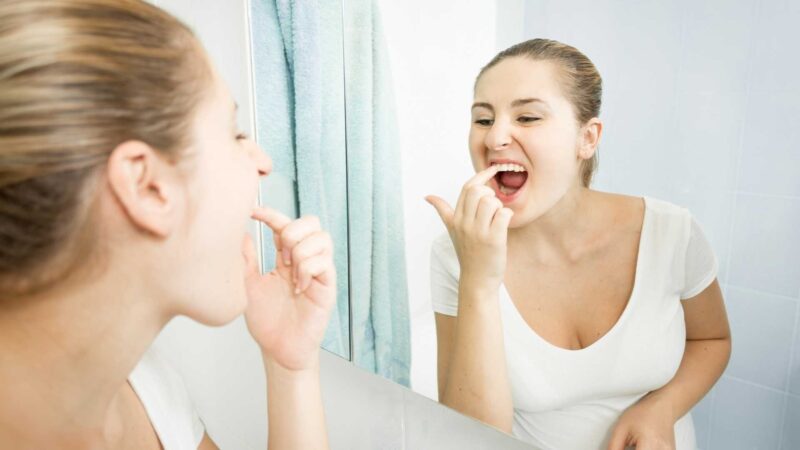 What to do if you get food stuck in your teeth?